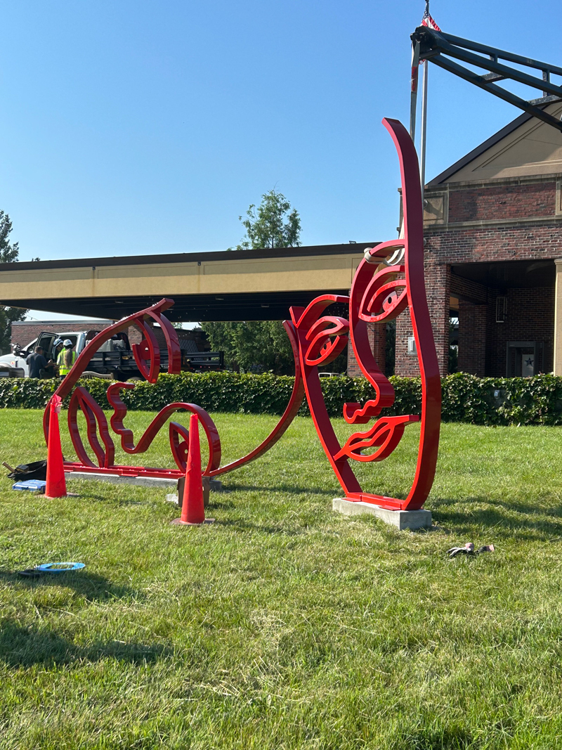 New Sculpture Brings Visual Art to Starlight Theatre - Starlight